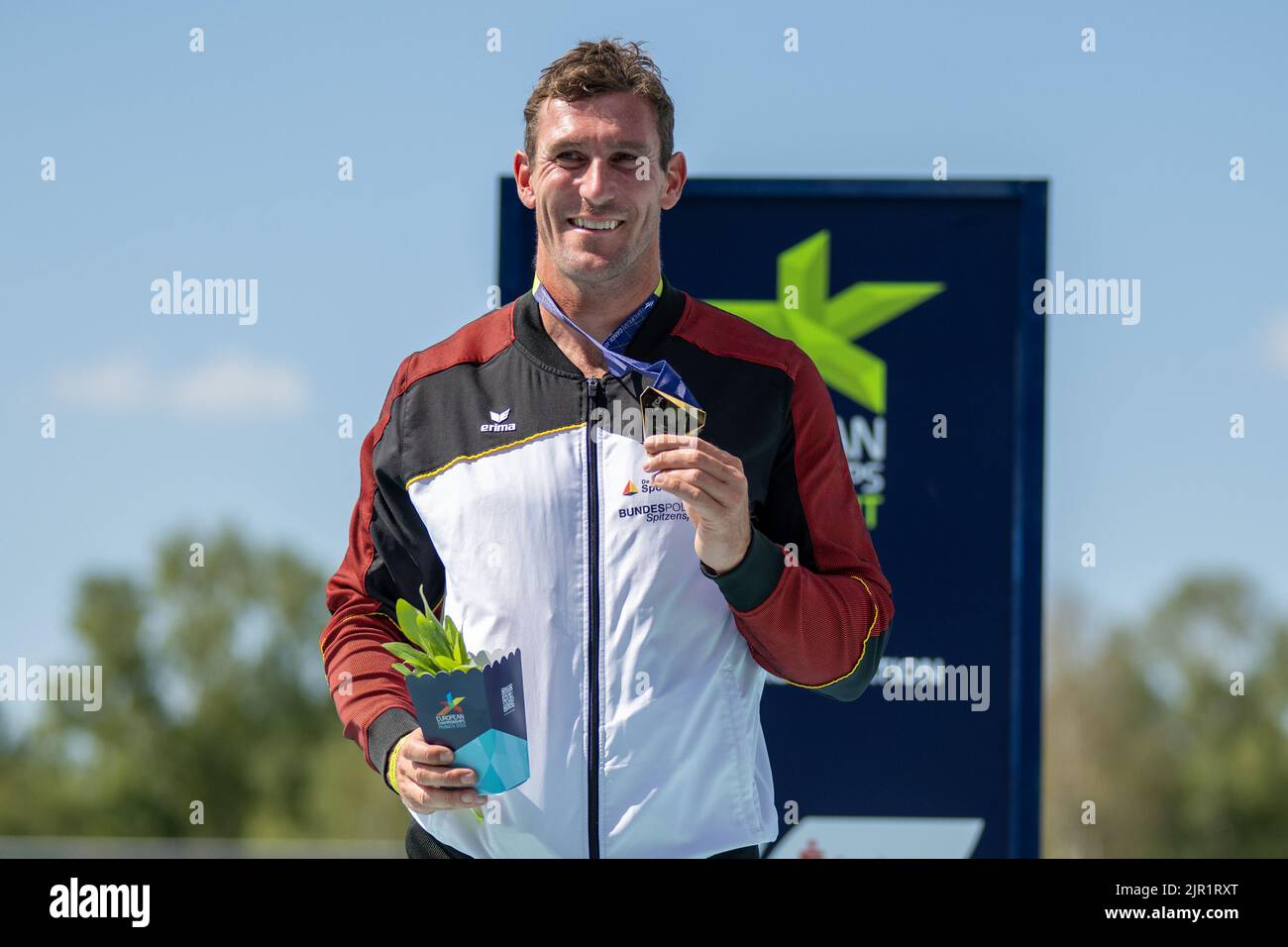 20 August 2022, Bavaria, Oberschleißheim: Canoe: European Championship ...
