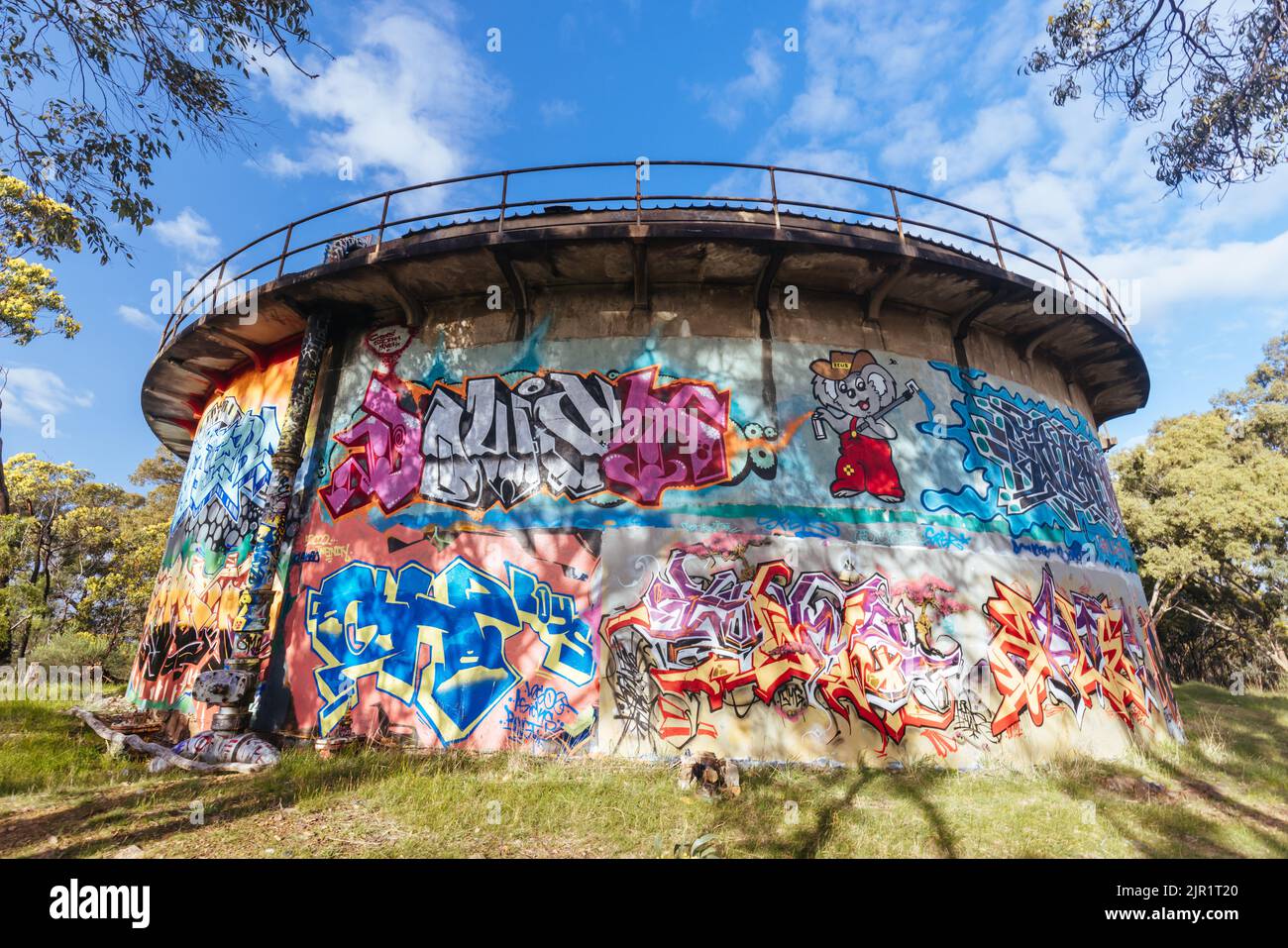 Gresswell Conservation Reserve in Melbourne Australia Stock Photo - Alamy
