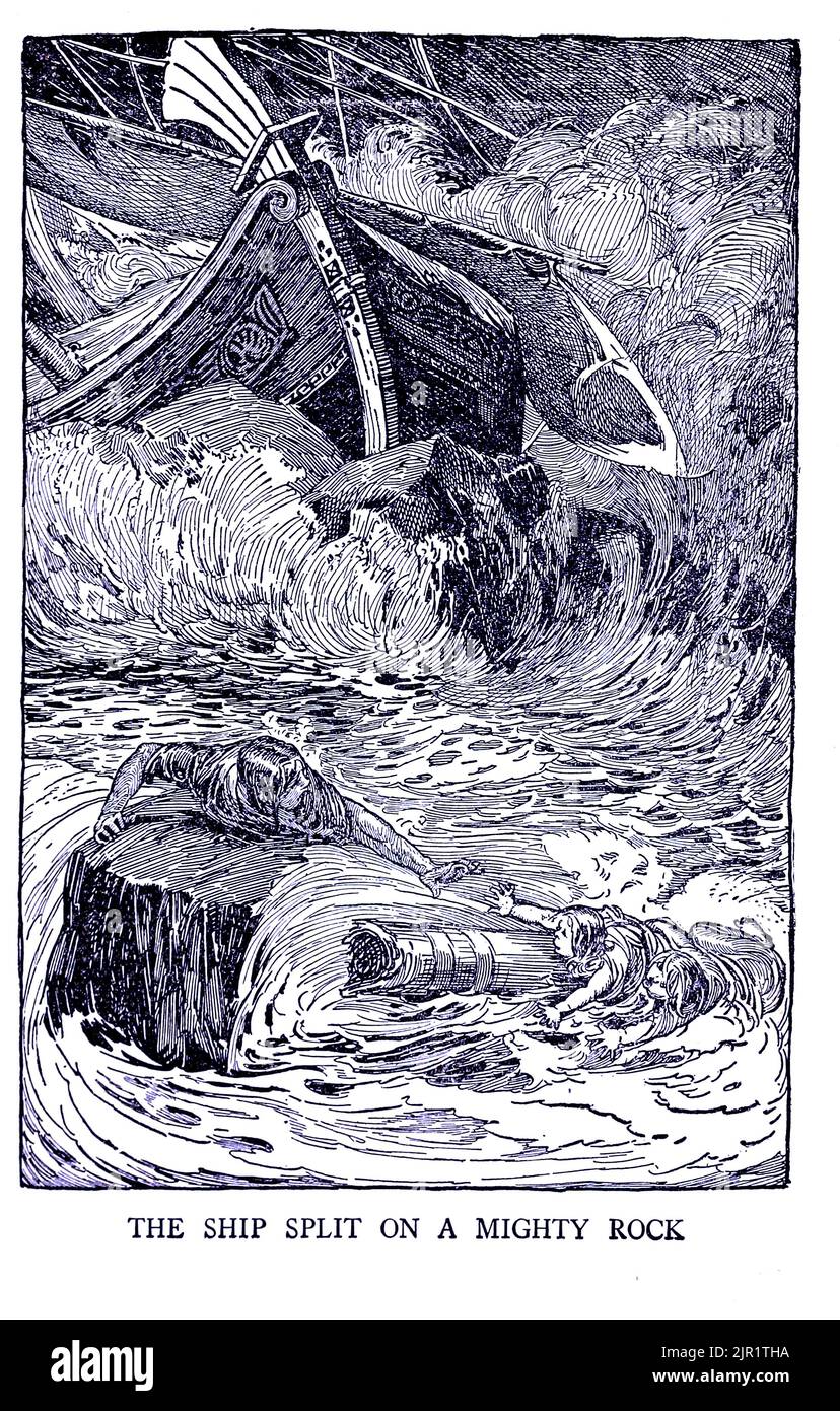 Wreck wrecked shipwreck shipwrecked Cut Out Stock Images & Pictures - Alamy