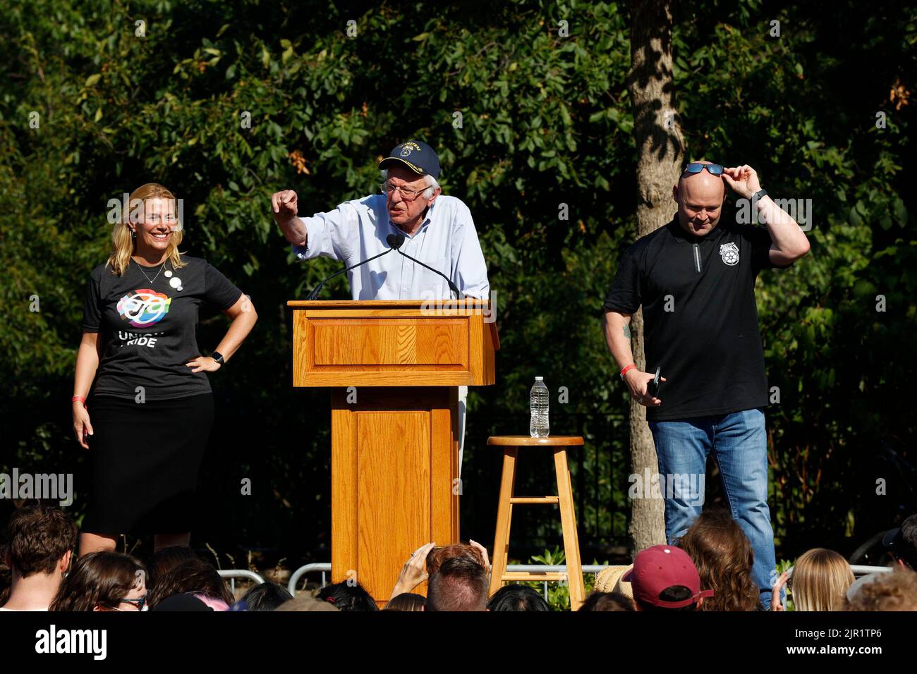 Bernie Sanders rally to support Trade unions which was at the ...