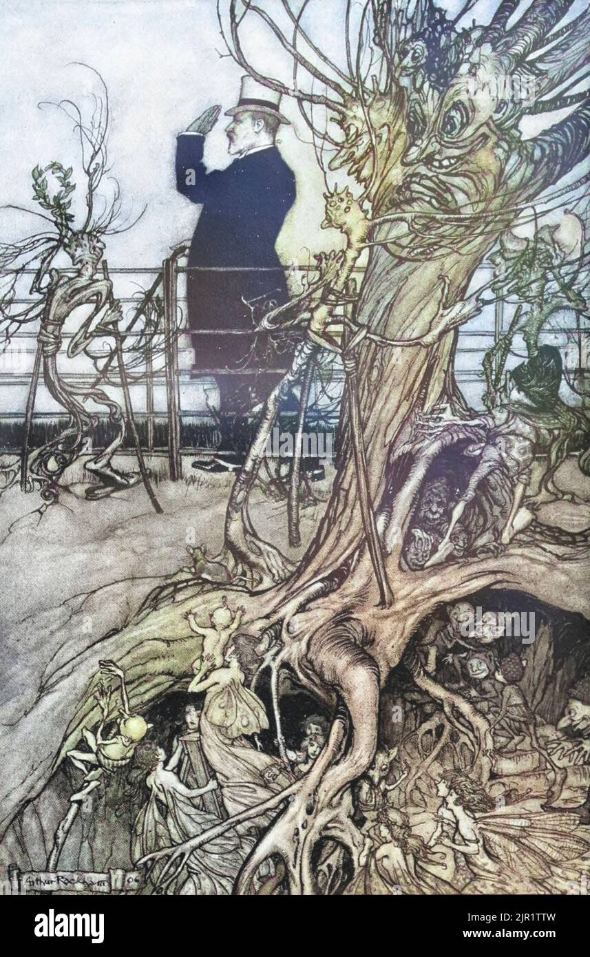 The Kensington Gardens are in London, where the King lives from the ...