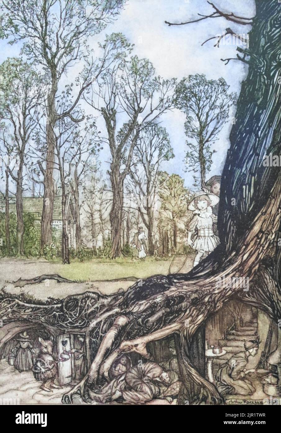 Fairies are all more or less in hiding until dusk from the book ' Peter ...