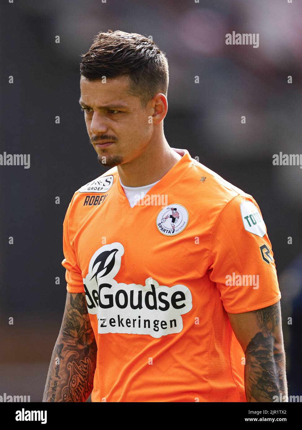 ROTTERDAM - Sparta Rotterdam goalkeeper Nick Olij during the Dutch ...