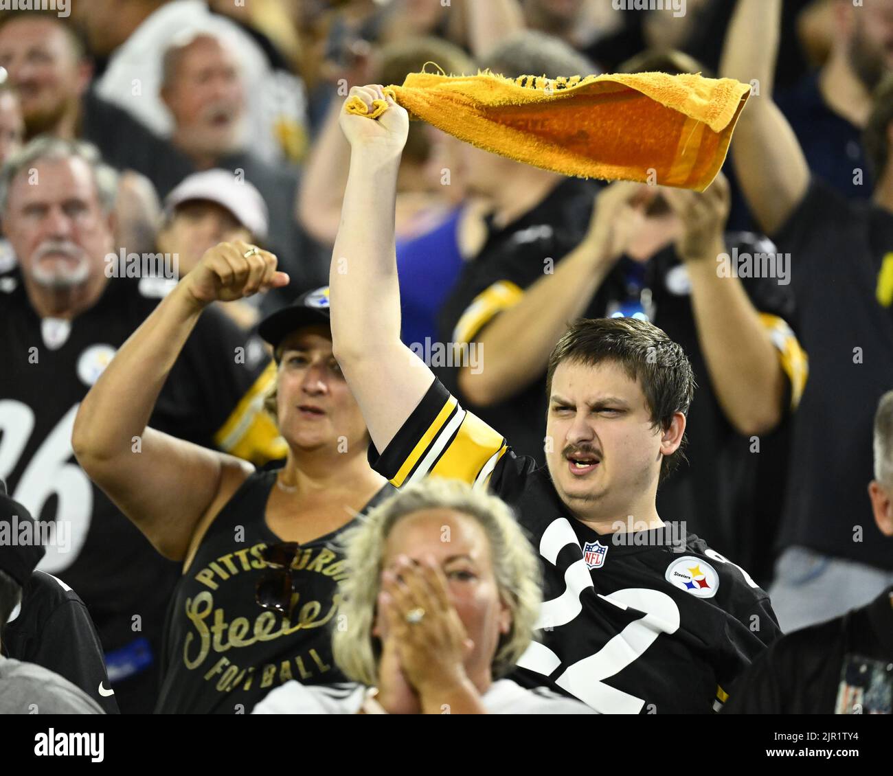 Steeler fan hi-res stock photography and images - Alamy