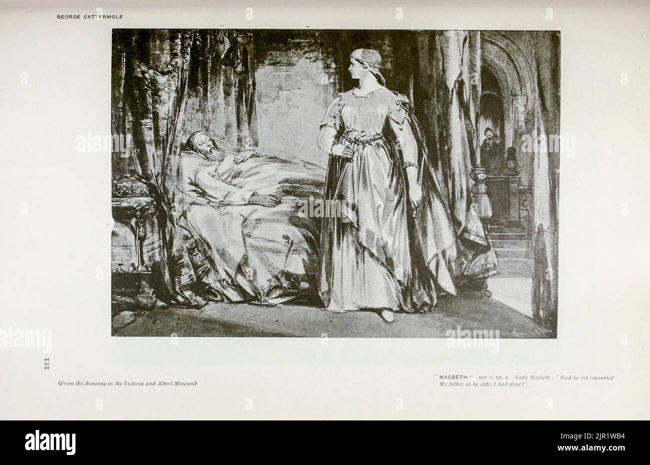 Macbeth act ii sc 2 Lady Macbeth : Had he not Resembled my Father as he ...