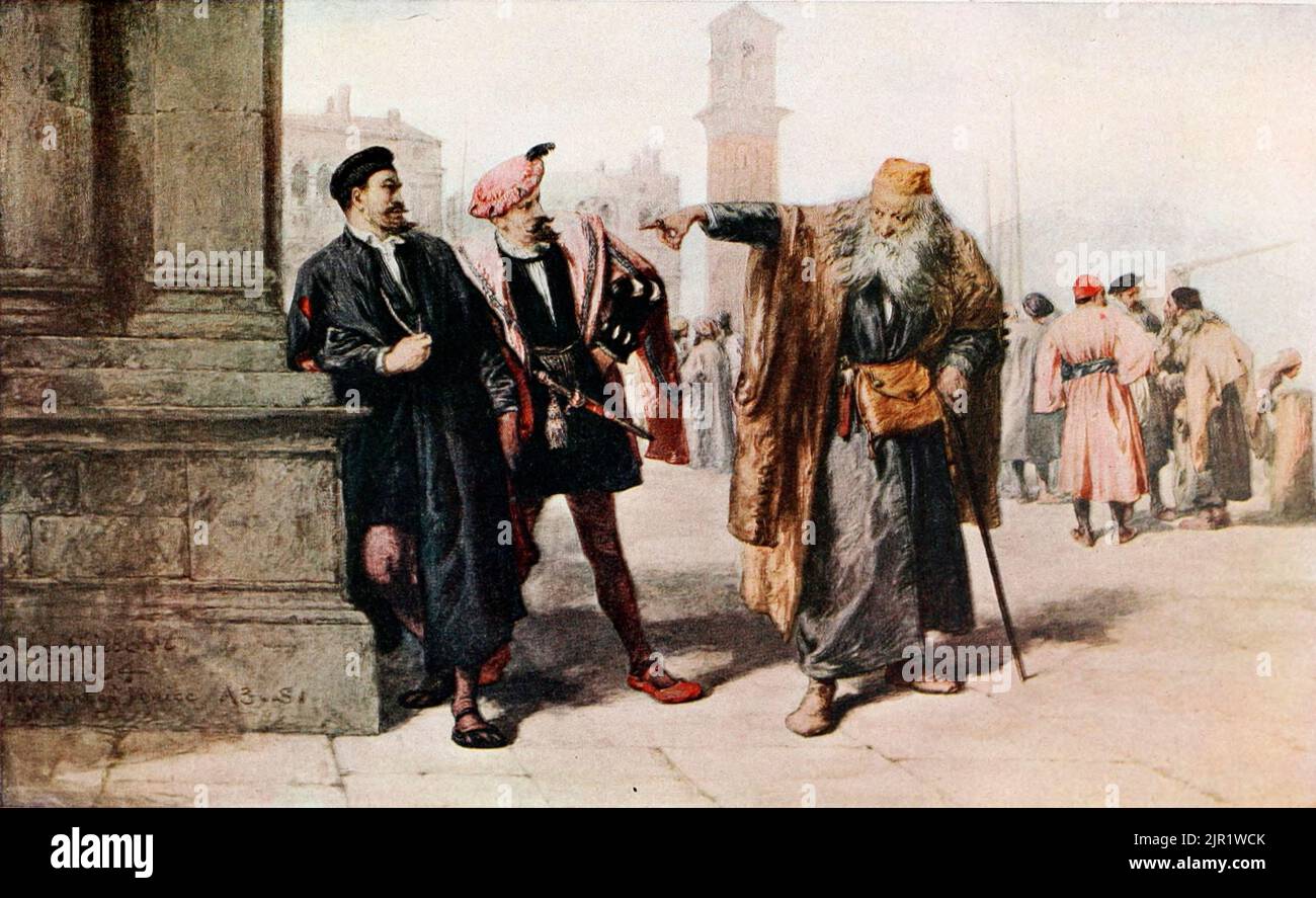 The antique venice merchant hi-res stock photography and images - Alamy