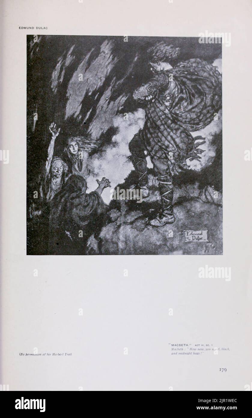 MACBETH ACT iv. SC 1 Macbeth : How Now you secret black and midnight ...