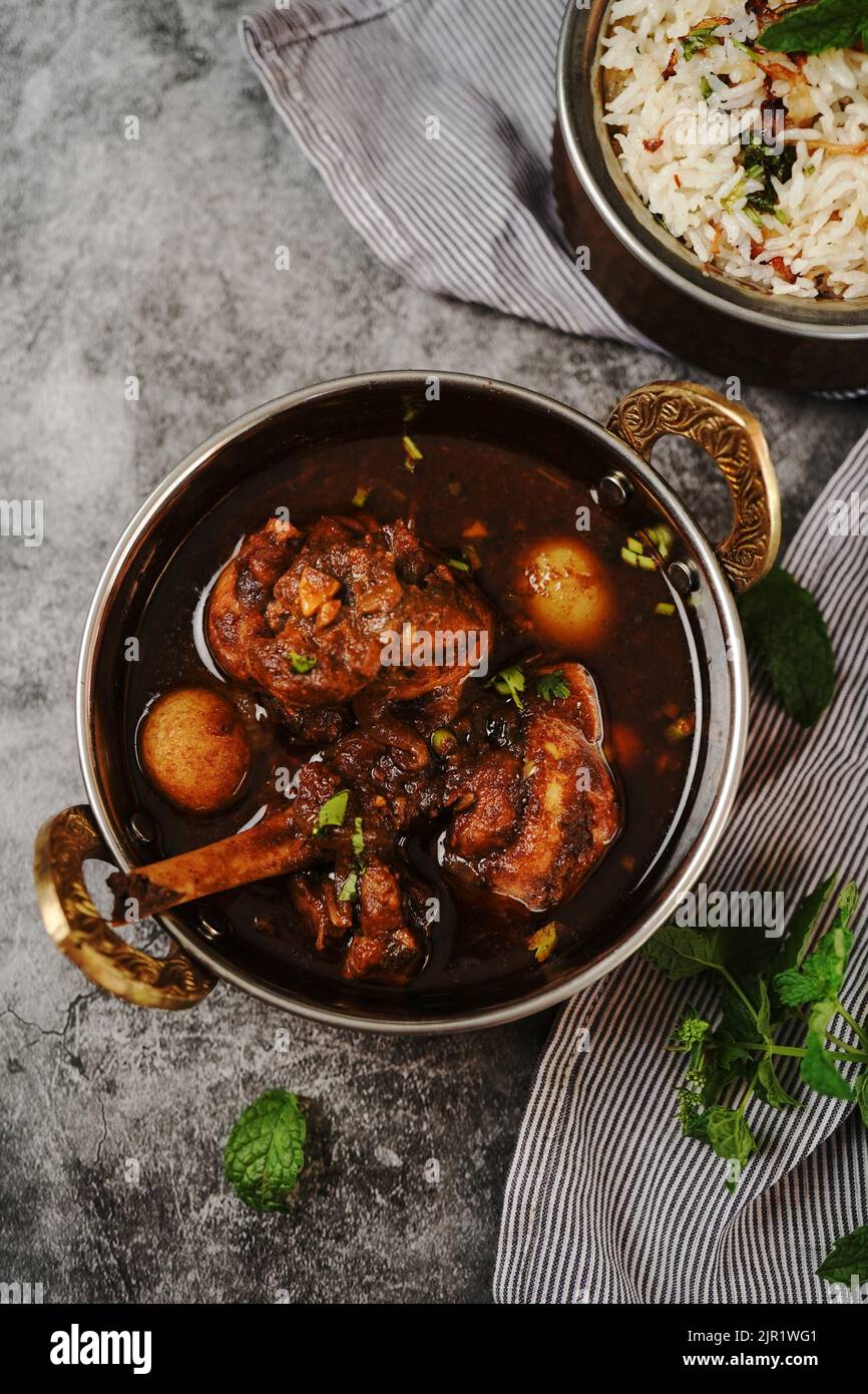 Pakistani curry hi-res stock photography and images - Alamy