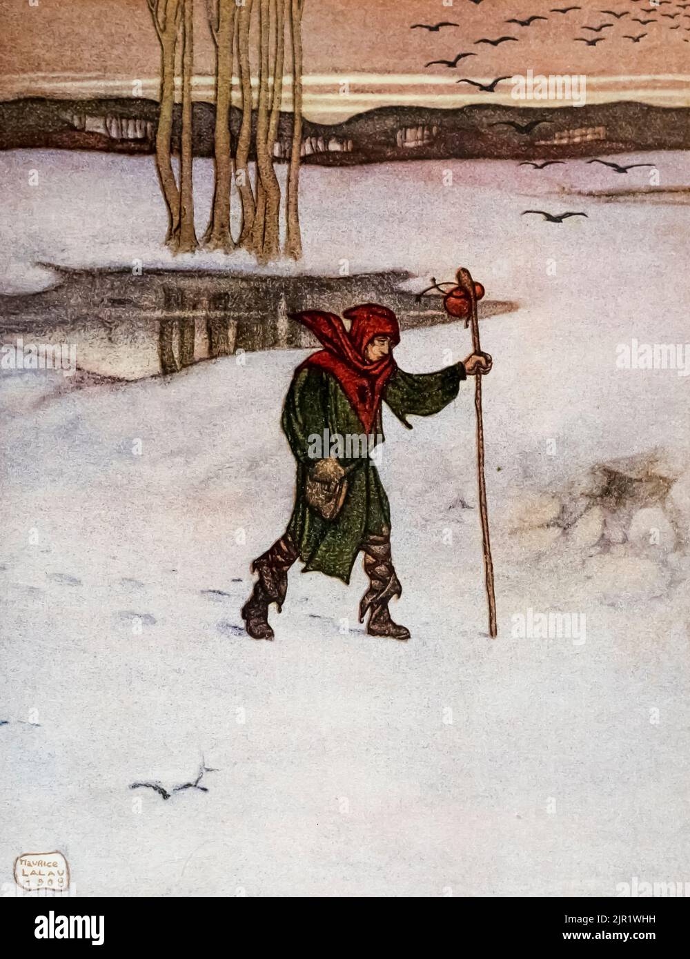 Tristram disguised himself as a beggar from the book ' The romance of ...