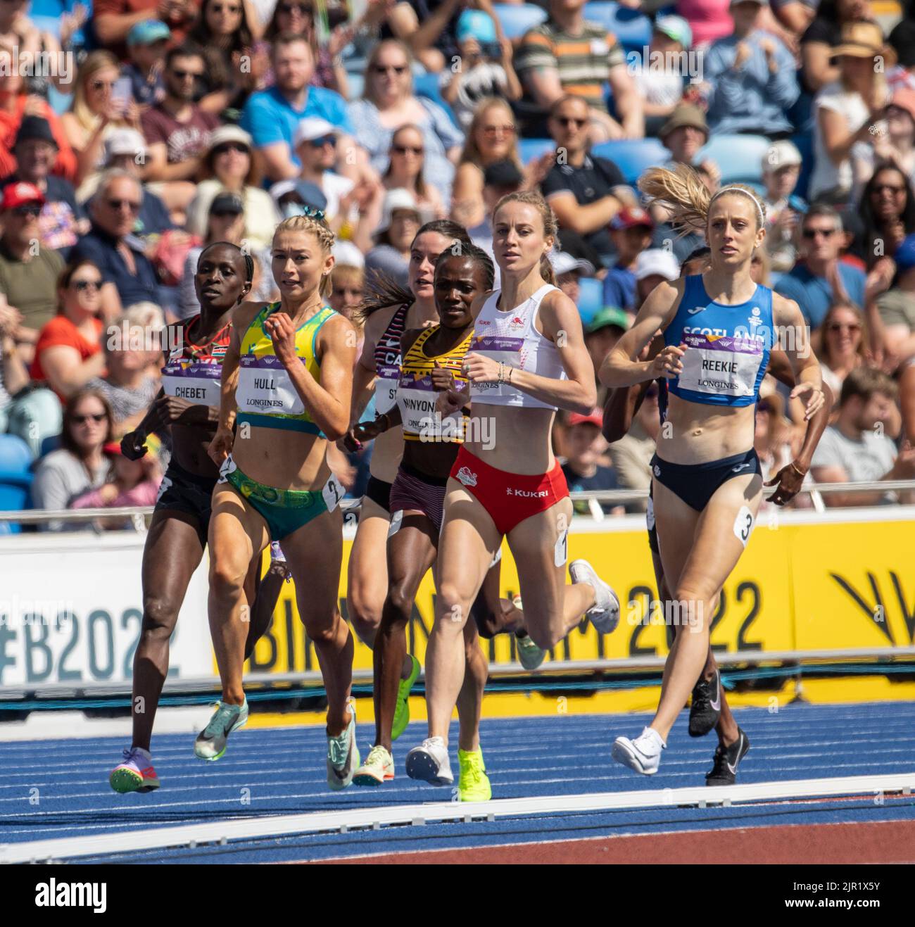 Jemma Reekie of Scotland competing in the women’s 1500m heats at the ...