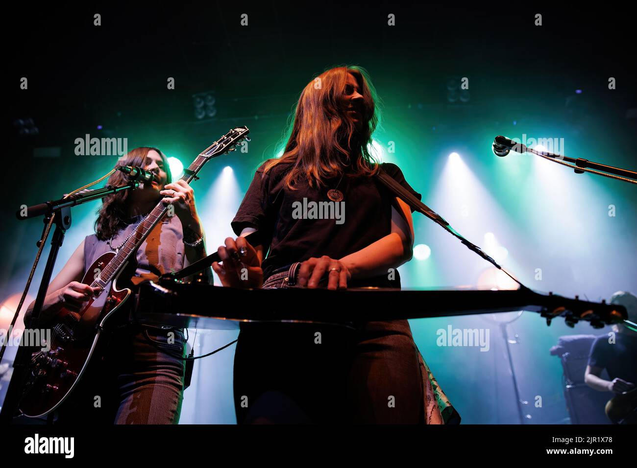 BARCELONA - MAY 14: Larkin Poe (blues rock band) perform on stage at ...