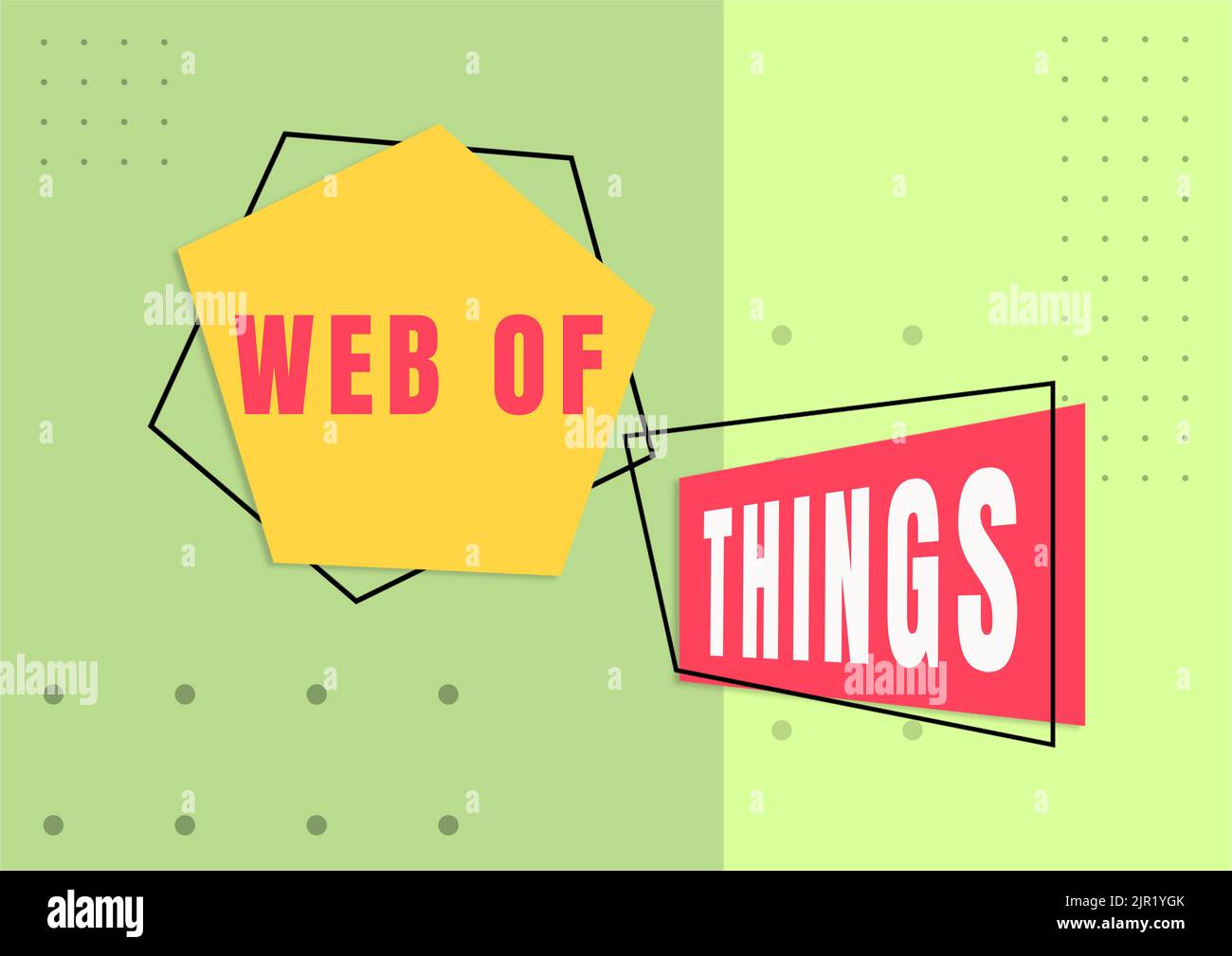 Conceptual display Web Of Things. Business idea Internet technology ...