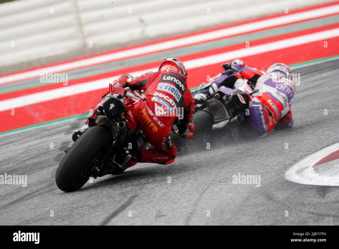 The 2022 edition of the AustrianGP in Red Bull A1 ring circuit where ...