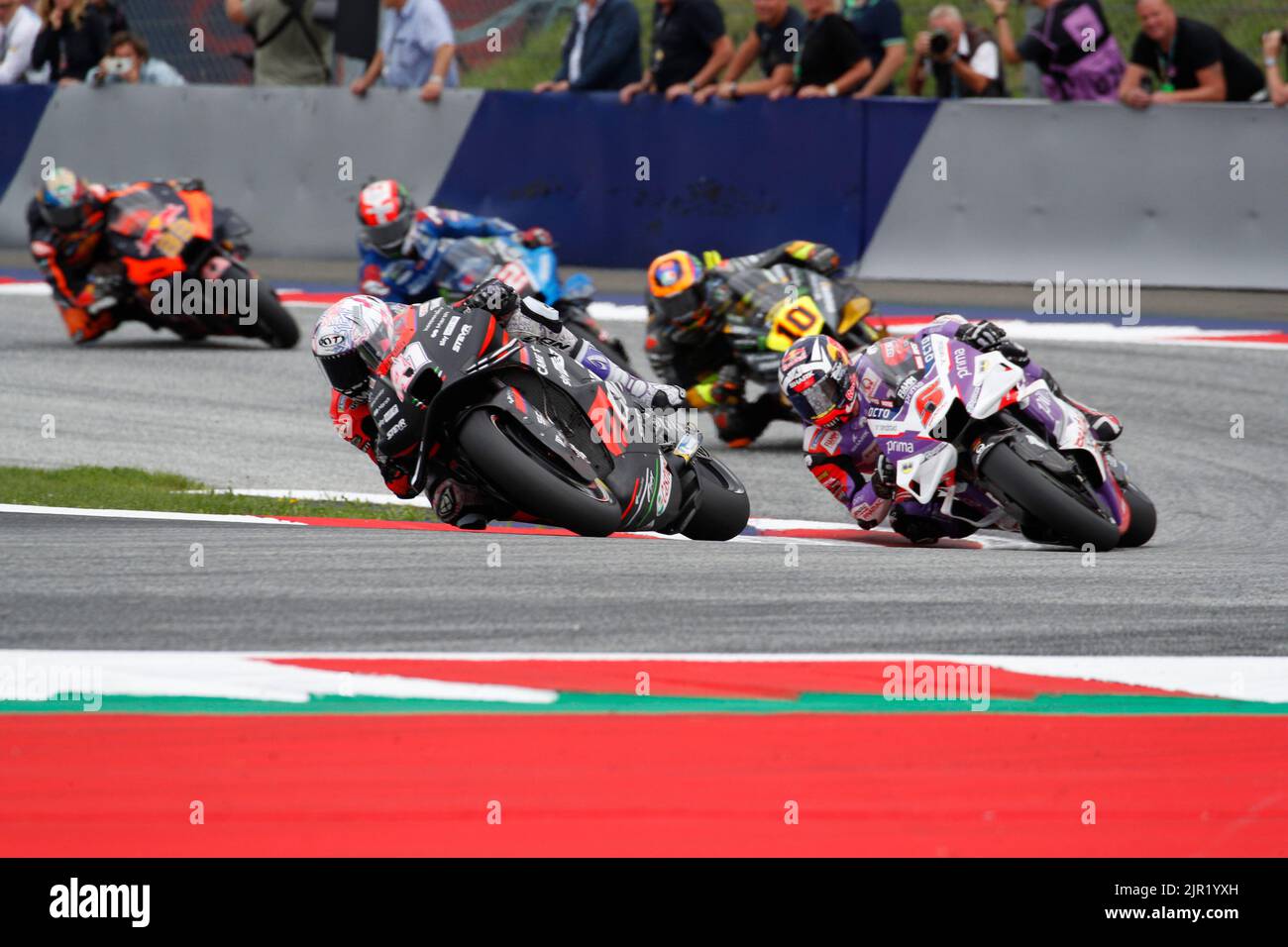 The 2022 edition of the AustrianGP in Red Bull A1 ring circuit where ...