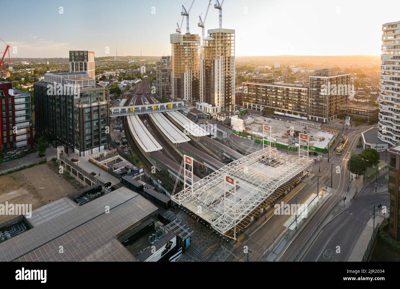East Croydon, London Stock Photo - Alamy