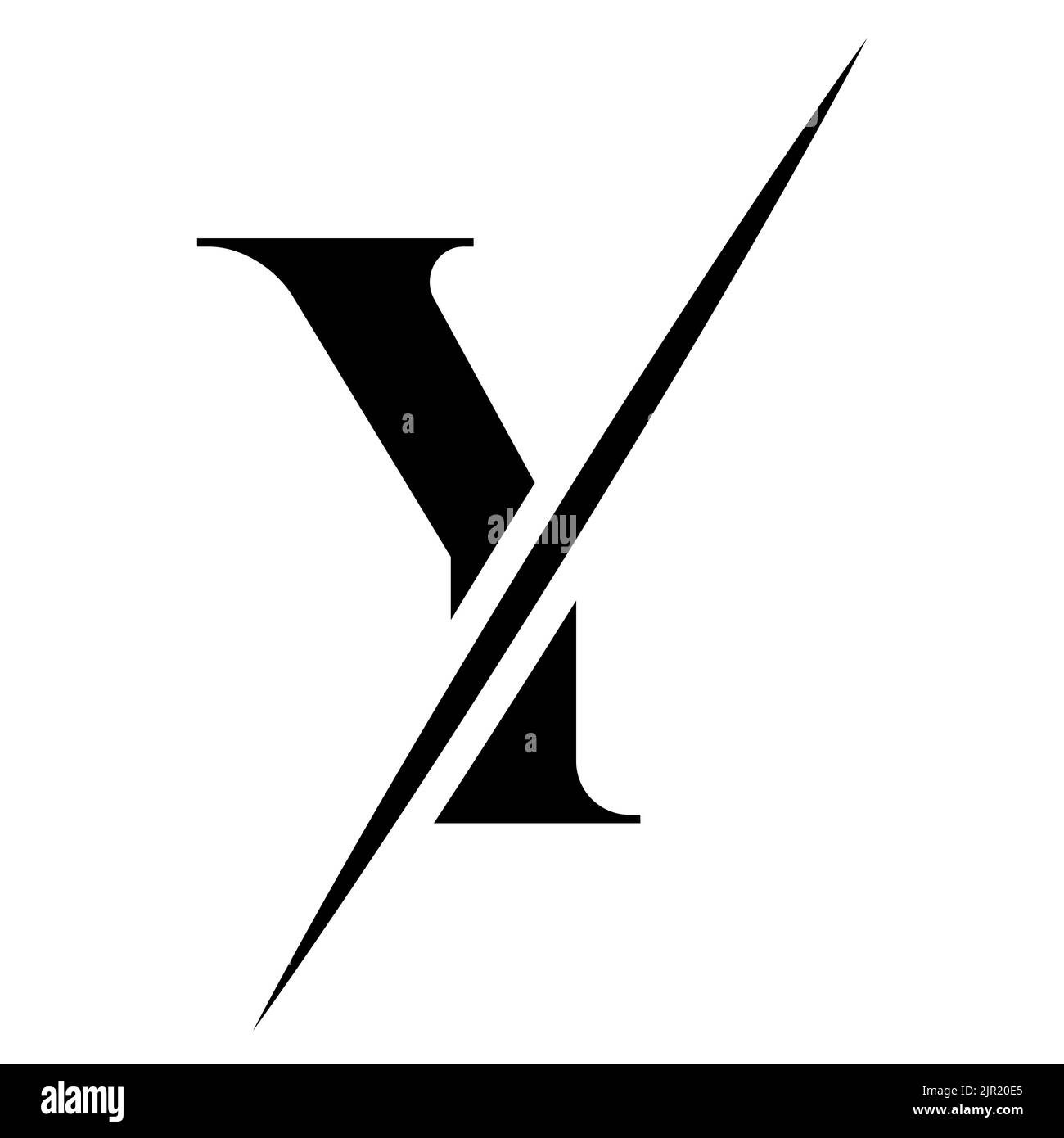 Letter Y Luxury, Beauty and Fashion Logo Design . Monogram Letter Y ...