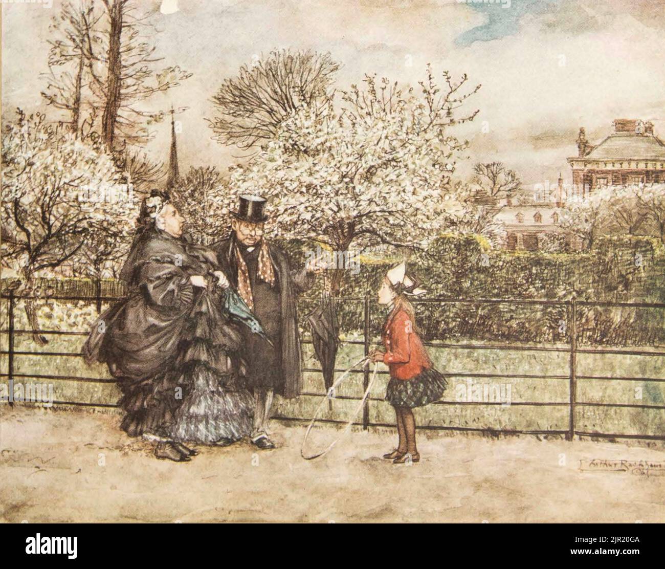 When you meet grown-up people in the Gardens who puff and blow as if ...