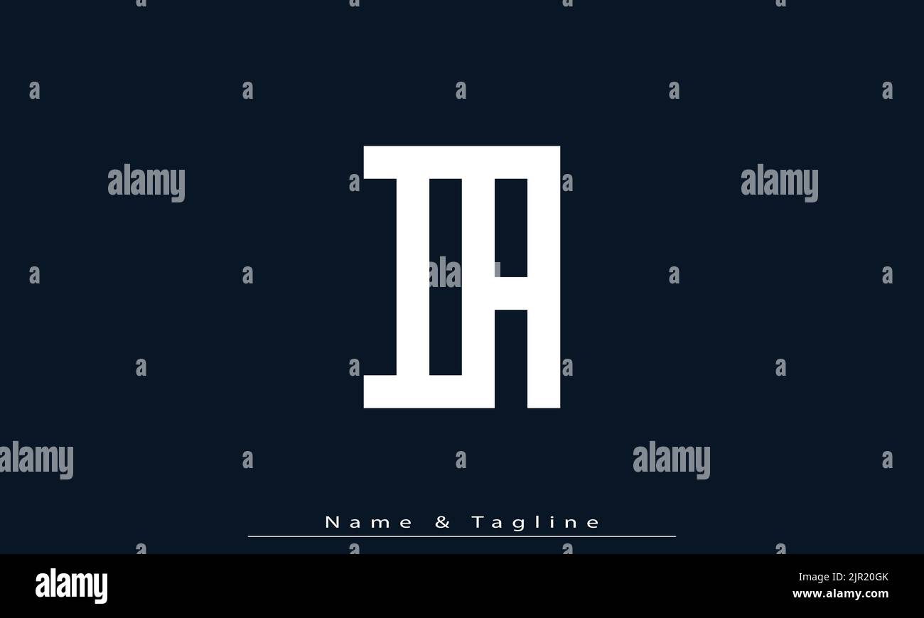 Alphabet letters Initials Monogram logo IA , AI Stock Vector Image ...