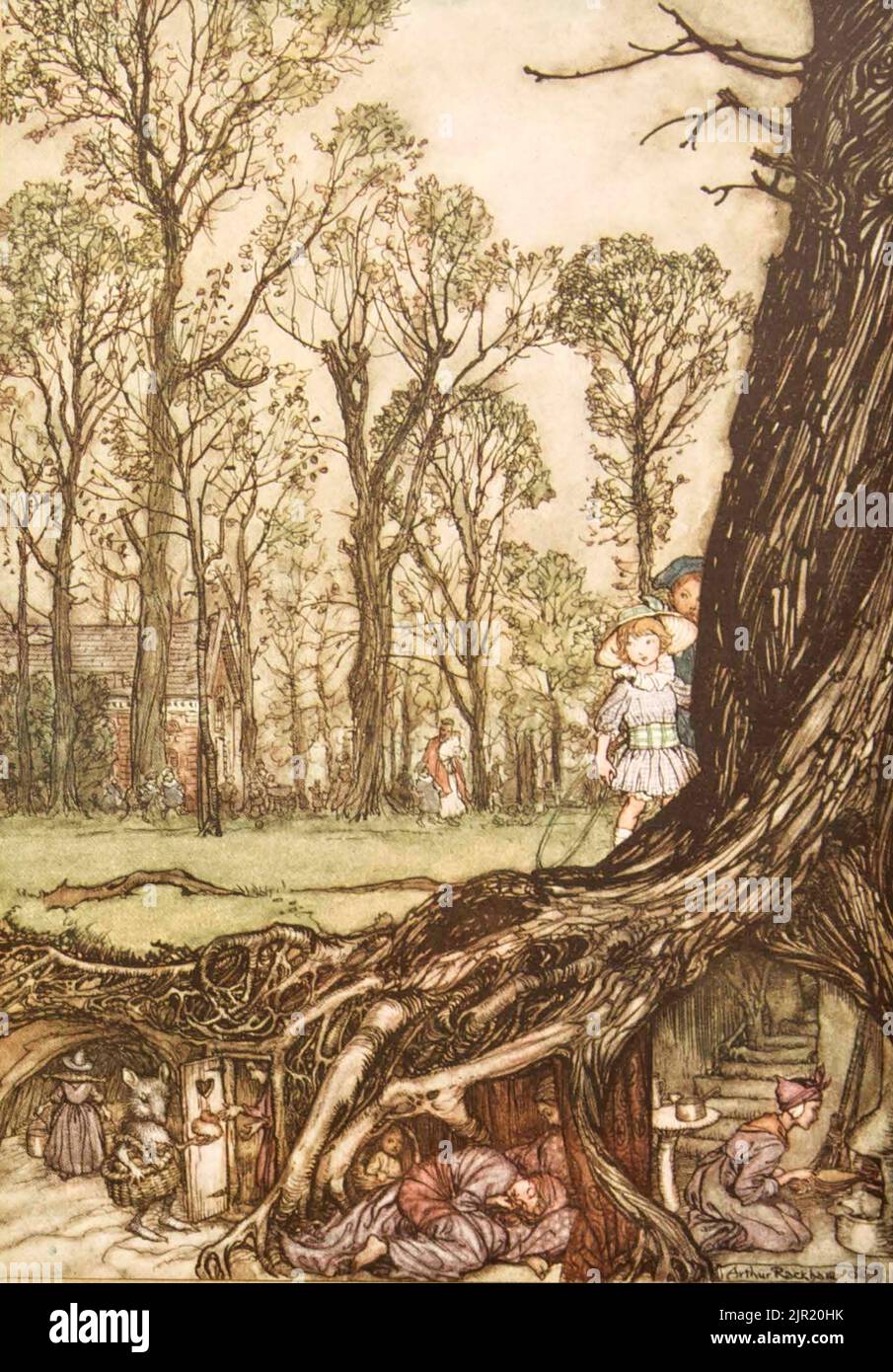 Fairies are all more or less in hiding until dusk from the book ' Peter ...