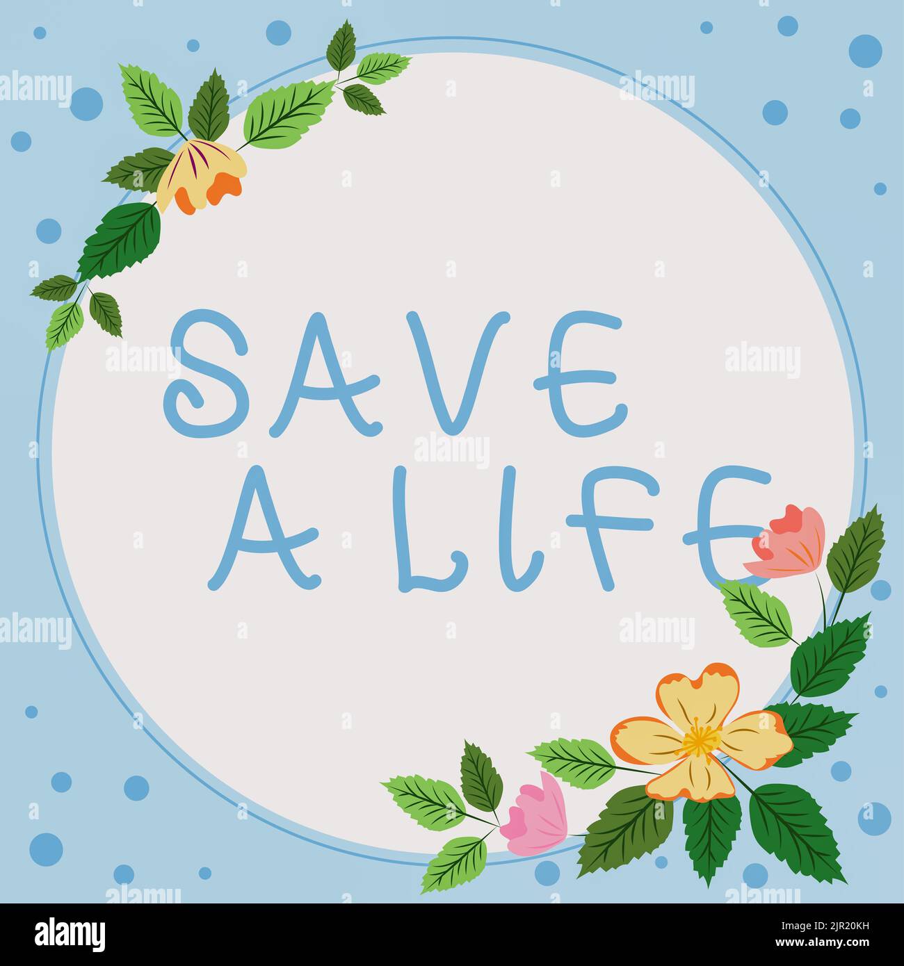 Text showing inspiration Save A Life. Word Written on Help assistance ...