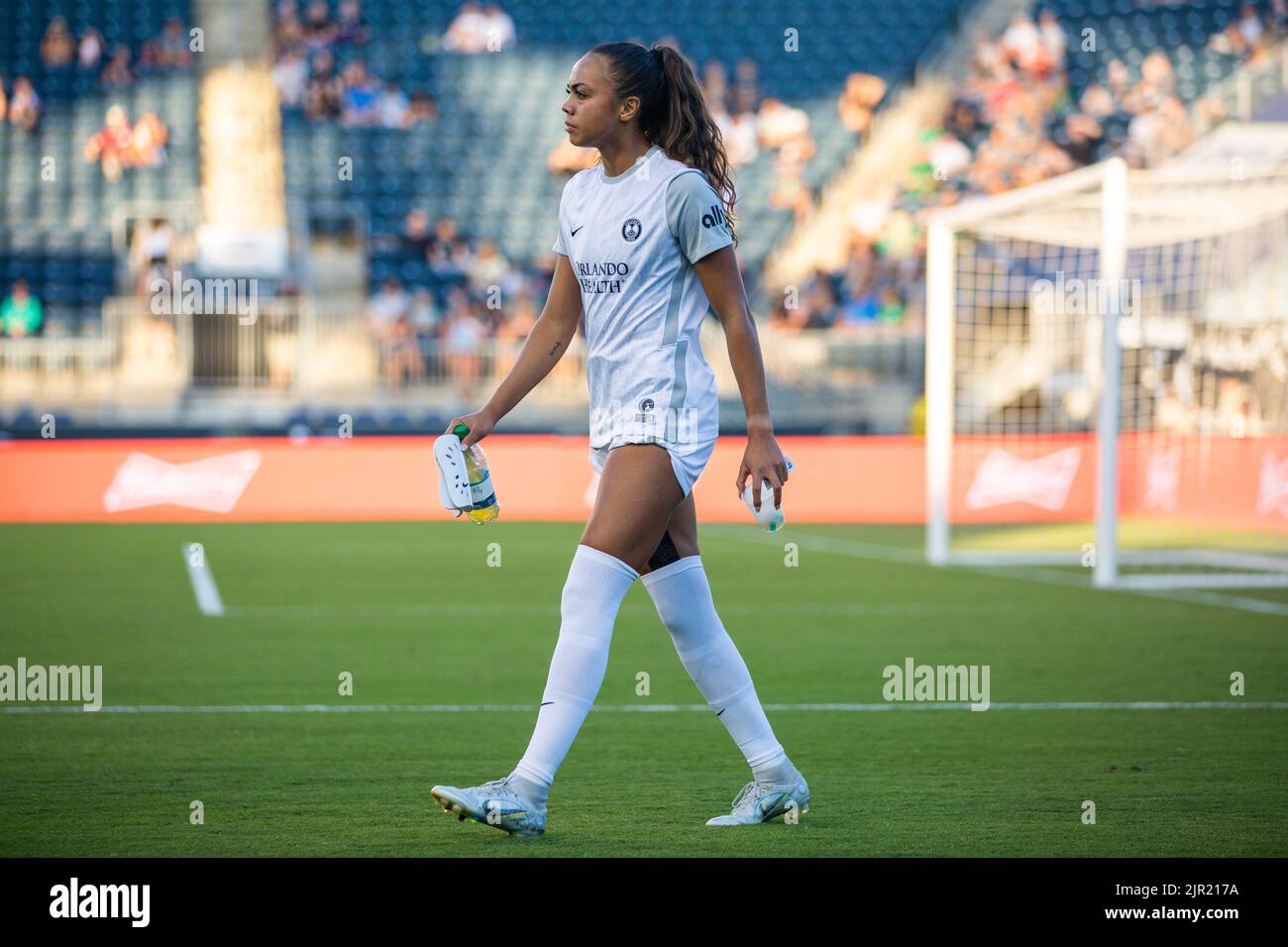 Ally Watt (33 Orlando Pride) during the National Women Soccer League ...