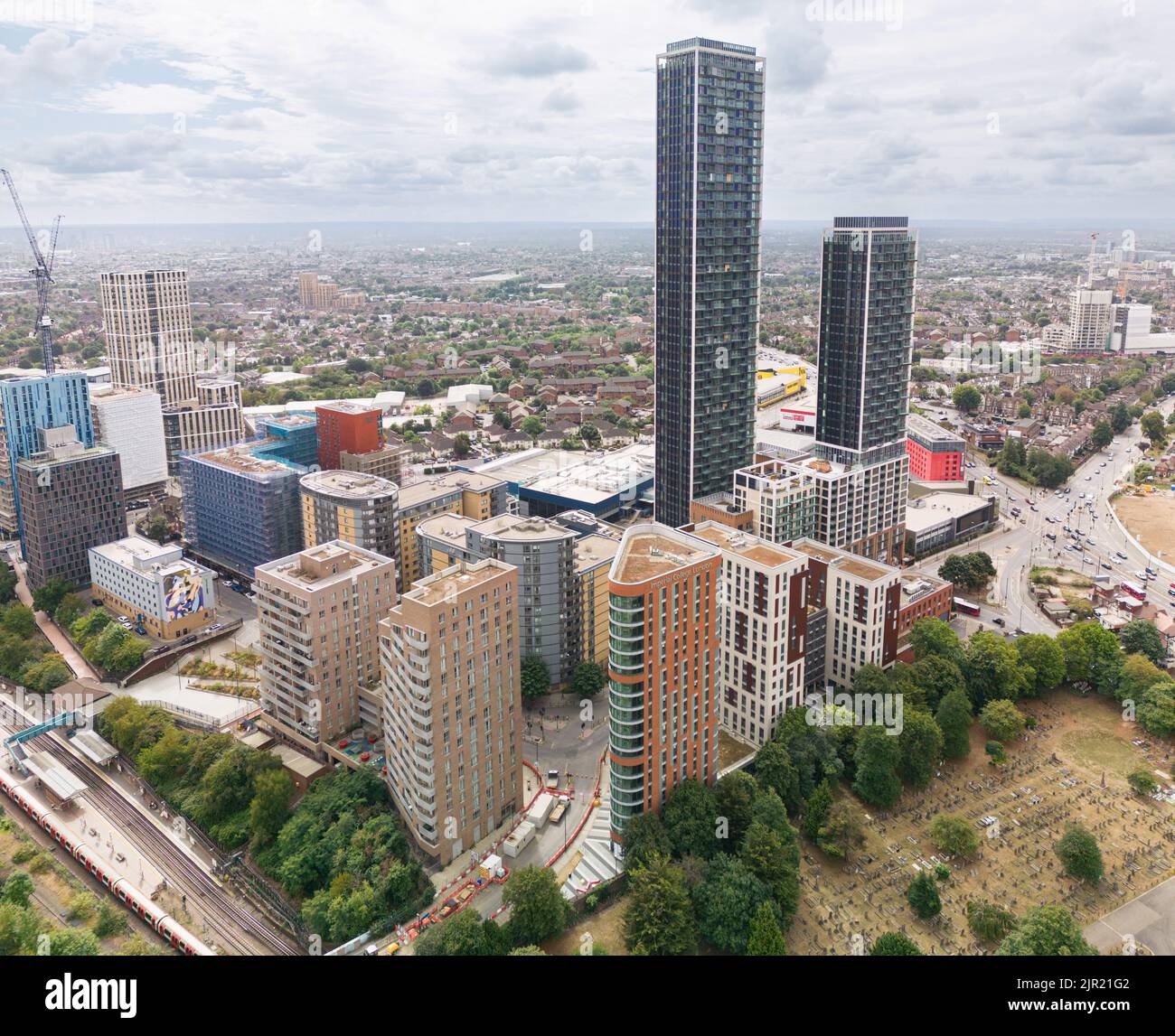 North Acton and Park Royal, London Borough of Ealing Stock Photo - Alamy