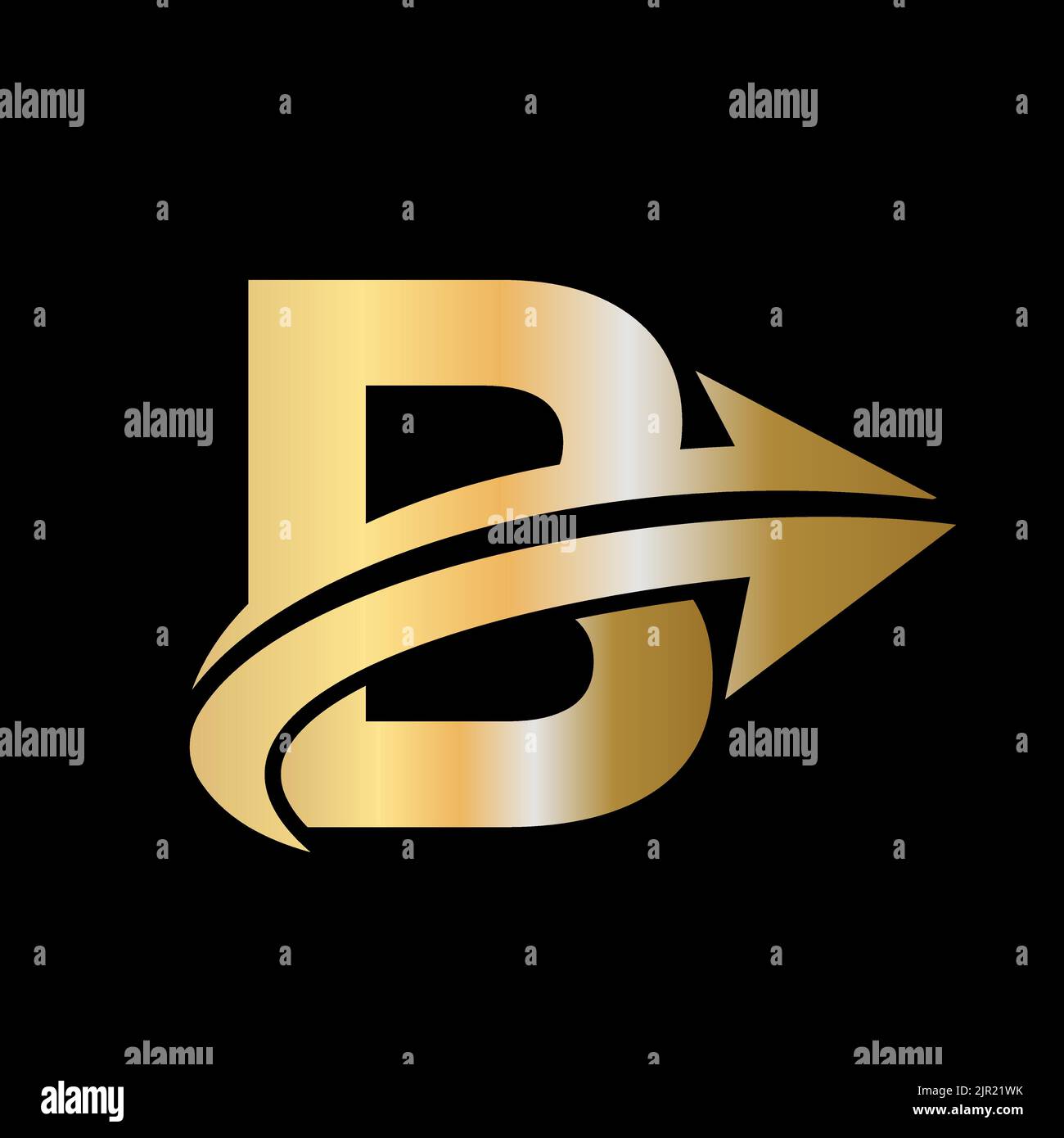 Finance logo with B Letter Concept. Marketing And Financial Business Logo. B Financial Logo ...
