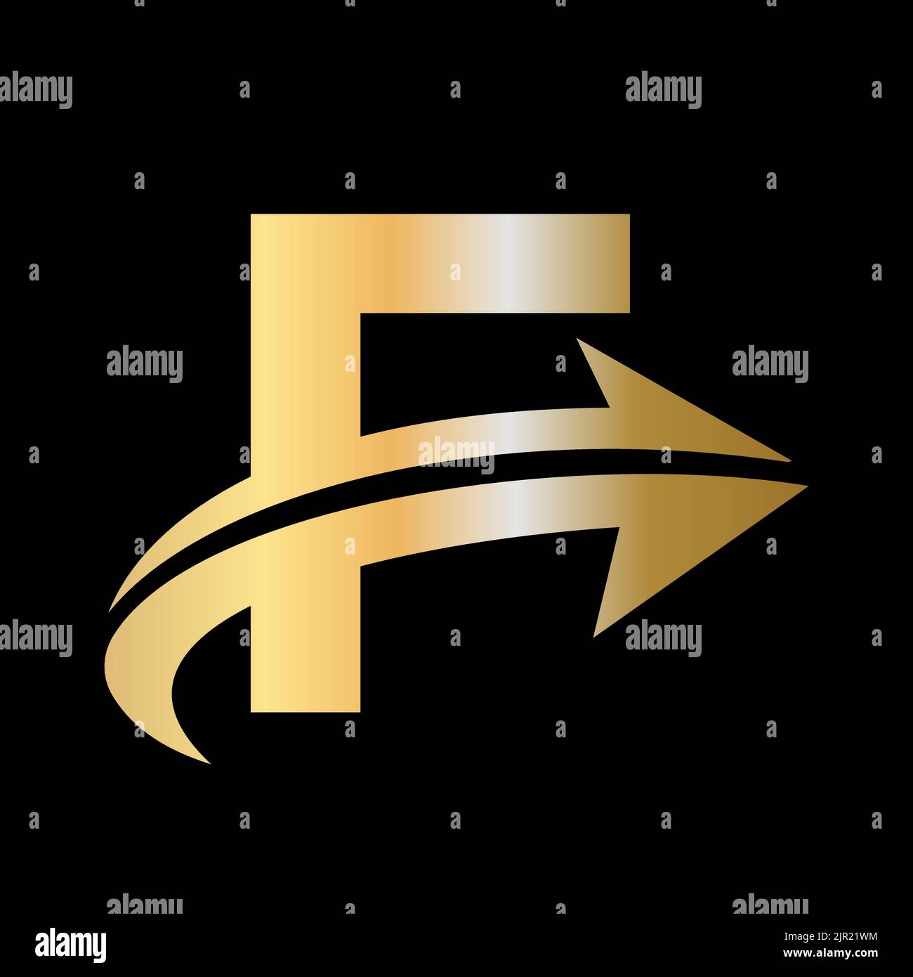 Finance logo with F Letter Concept. Marketing And Financial Business ...