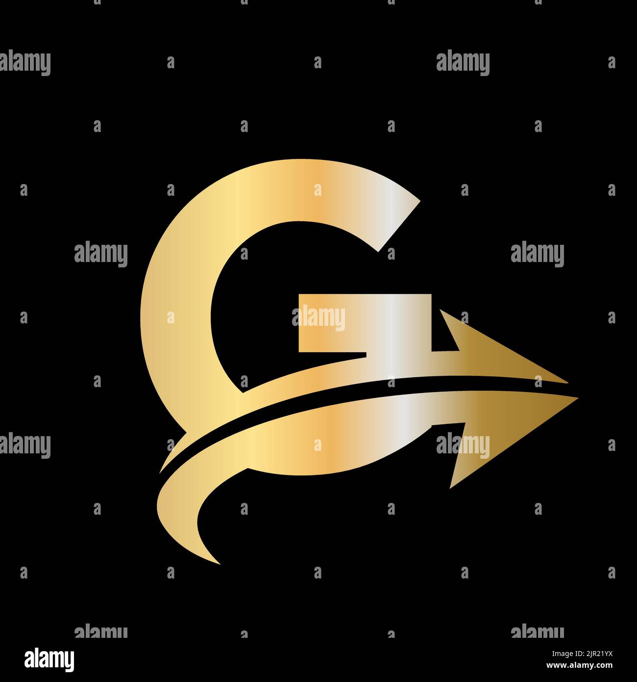 Finance logo with G Letter Concept. Marketing And Financial Business ...