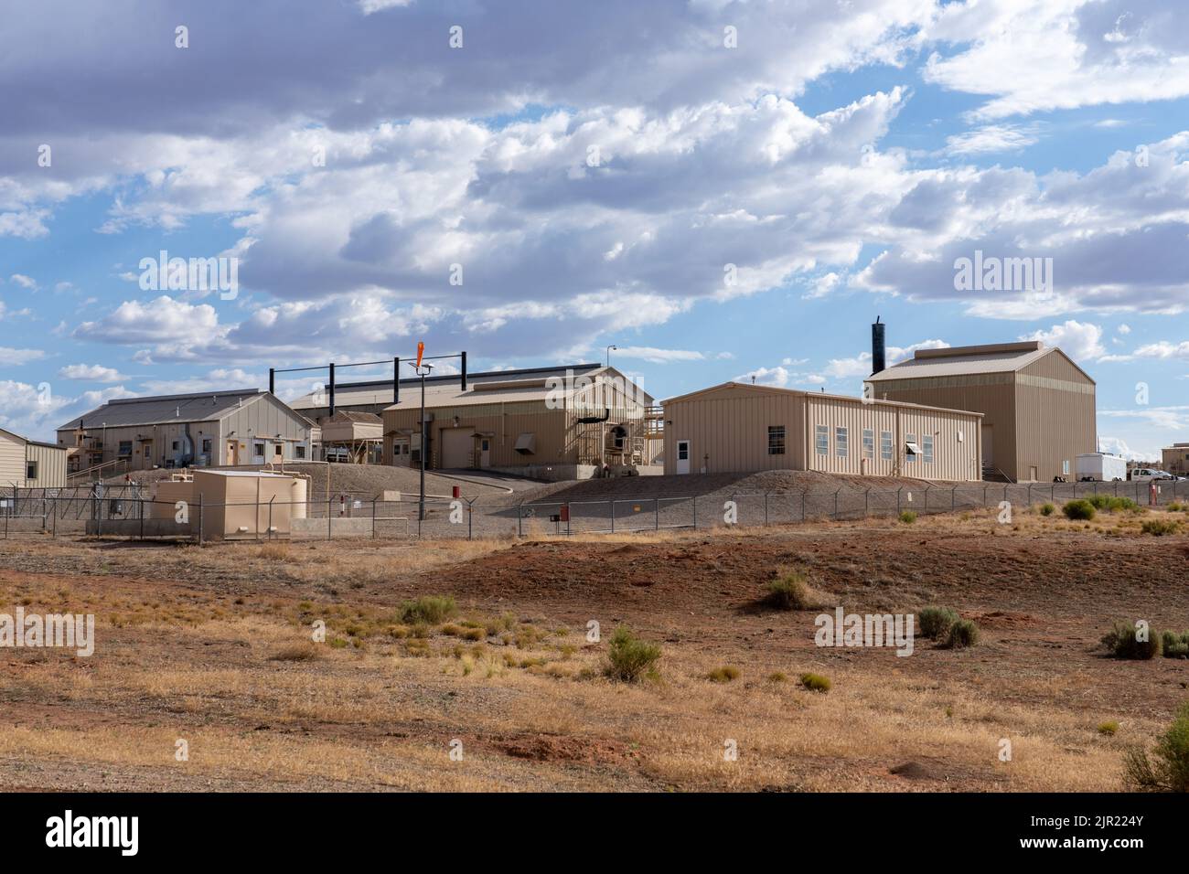 A compressor station for a high-pressure cross-country natural gas ...