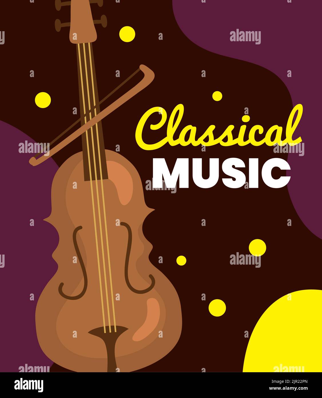 classic music poster Stock Vector Image & Art - Alamy