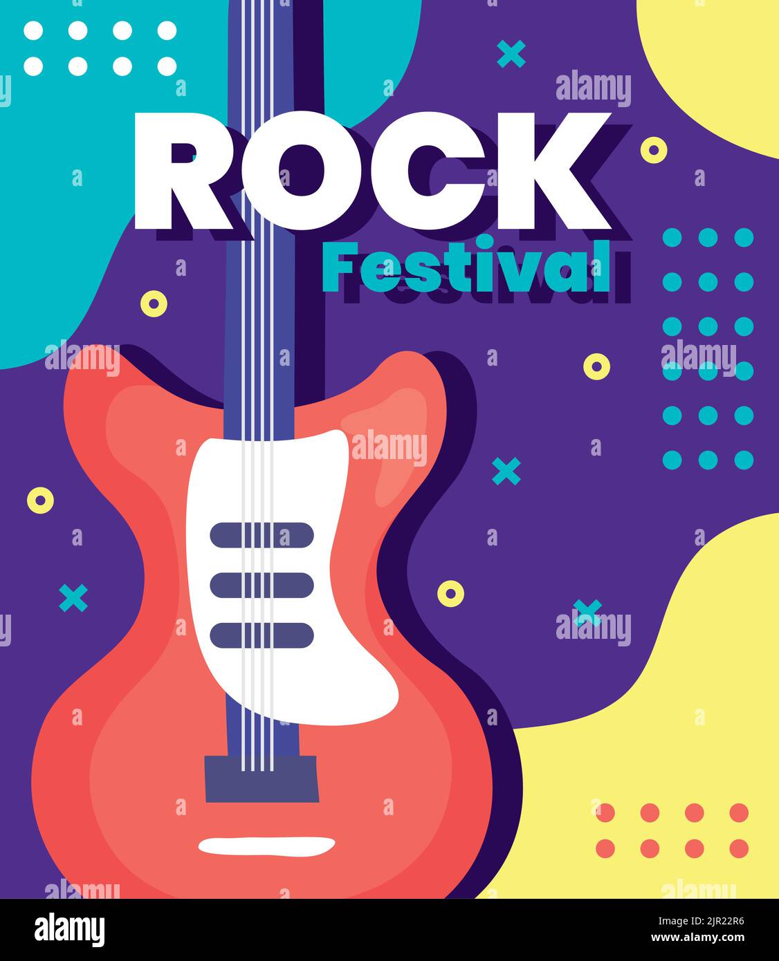 rock festival poster Stock Vector Image & Art - Alamy