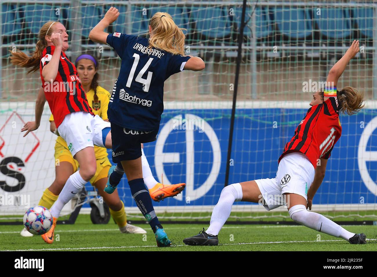 Linkoping Arena, Linkoping, Sweden, August 21st 2022: Amalie Vangsgaard ...
