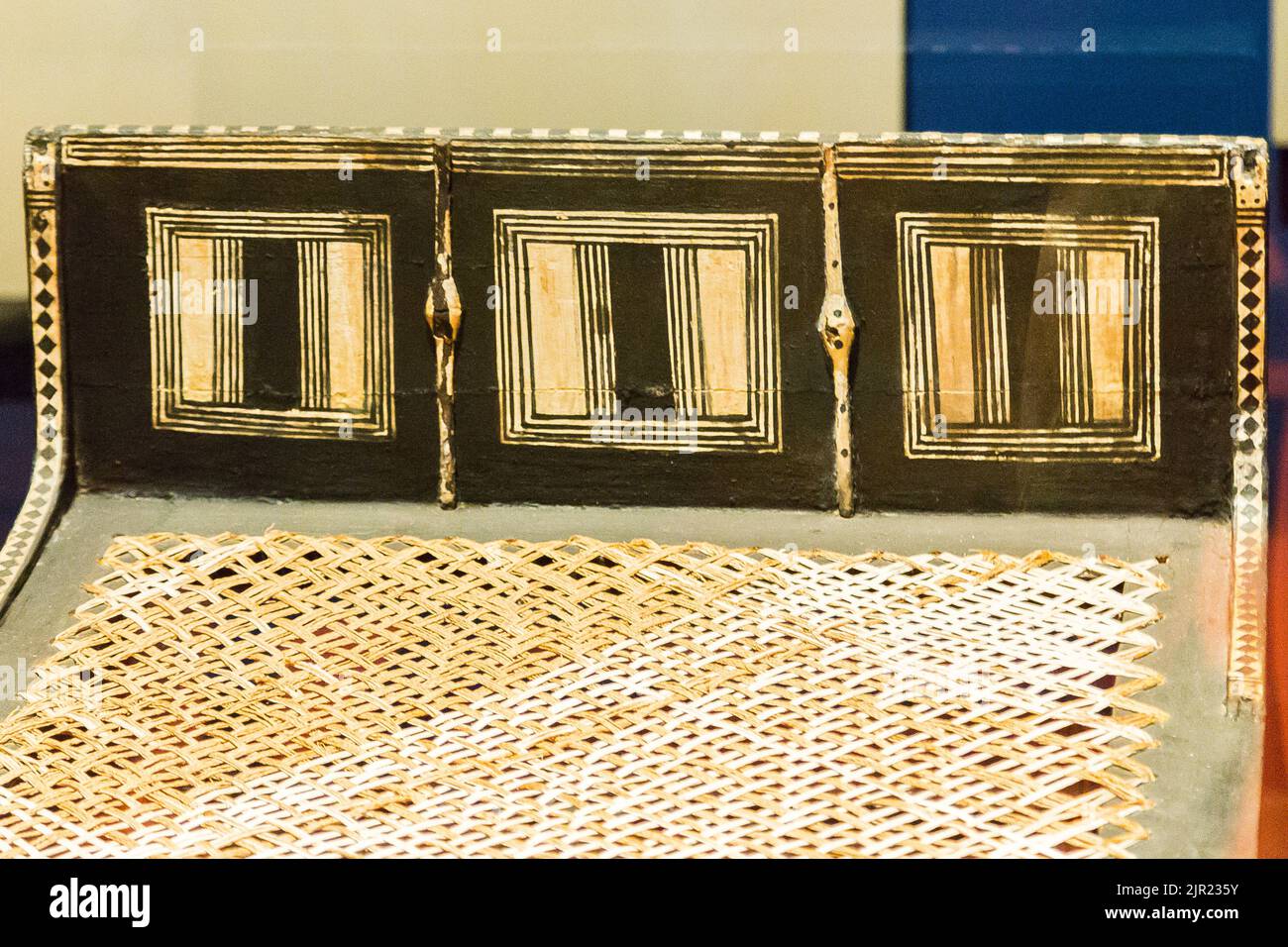 Egypt, Cairo, Egyptian Museum, from the tomb of Yuya and Thuya in Luxor ...