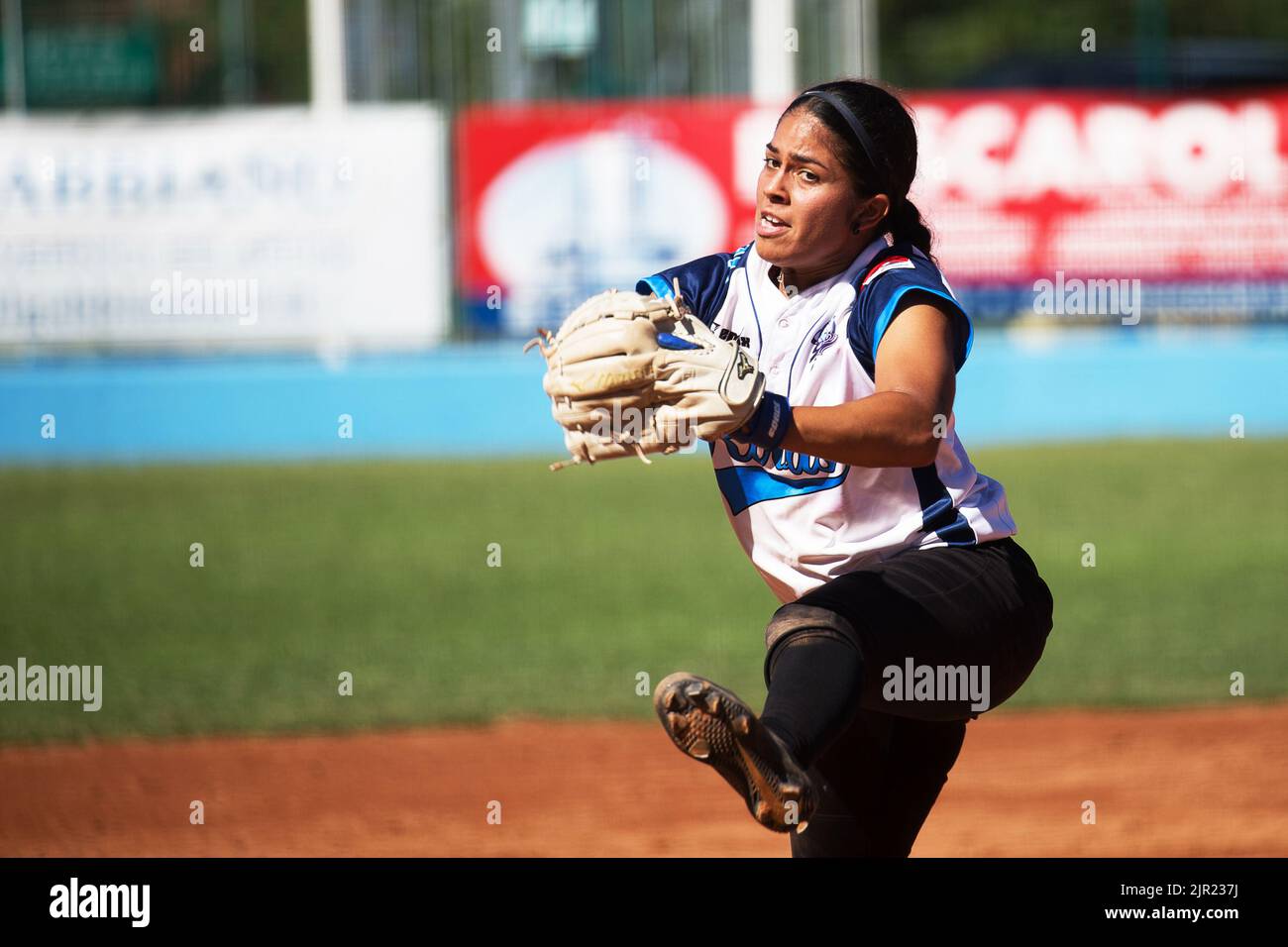 RAMÍREZ Anyibell pitcher of Rivas Madrid (ESP) during the Softball 2022 ...