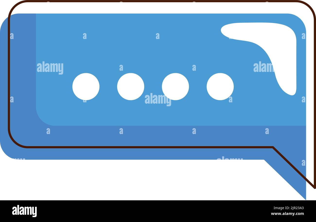 speech bubble message Stock Vector Image & Art - Alamy