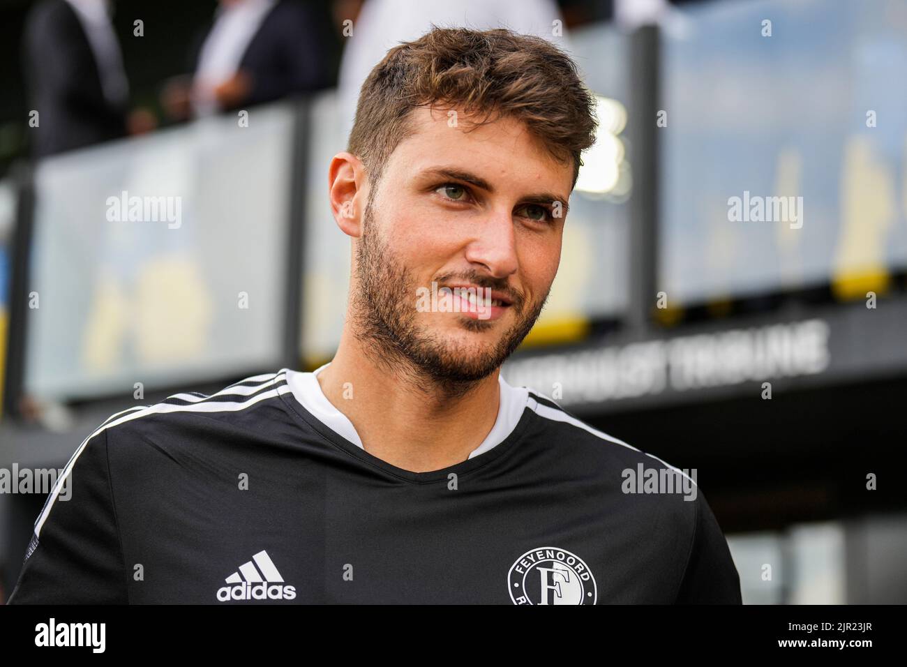 Waalwijk - Santiago Gimenez of Feyenoord during the match between RKC ...