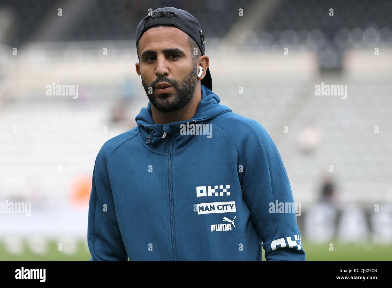 Riyad Mahrez of Manchester City during the Premier League match between ...