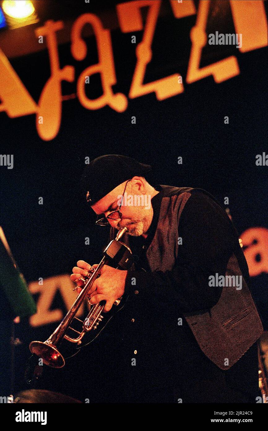 Randy brecker american jazz trumpeter and flugelhorn hi-res stock ...