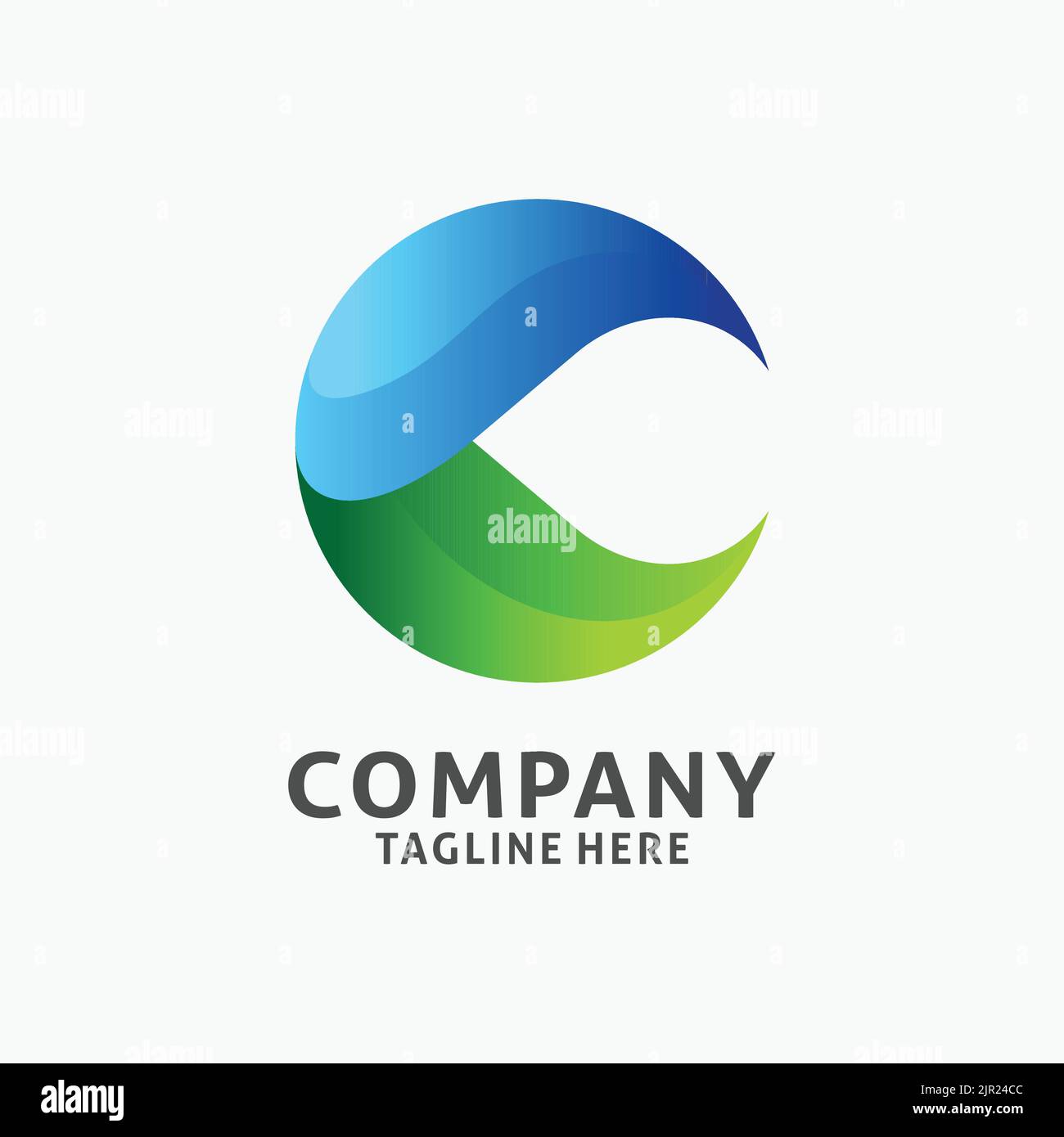 Letter C circle logo design Stock Vector Image & Art - Alamy