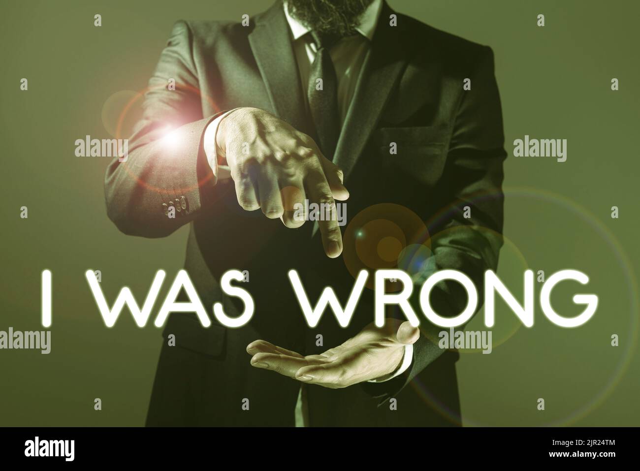 Text sign showing I Was Wrong, Internet Concept Acceptance of a mistake ...