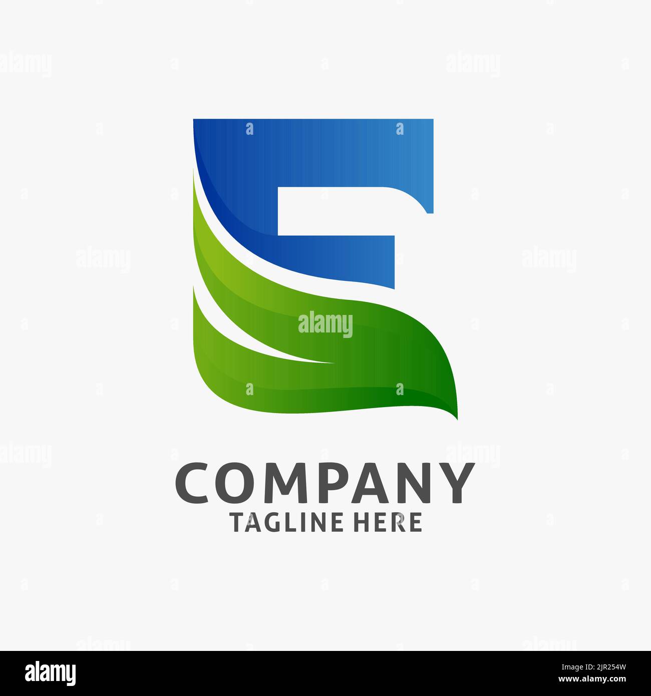 Letter E leaf logo design Stock Vector Image & Art - Alamy