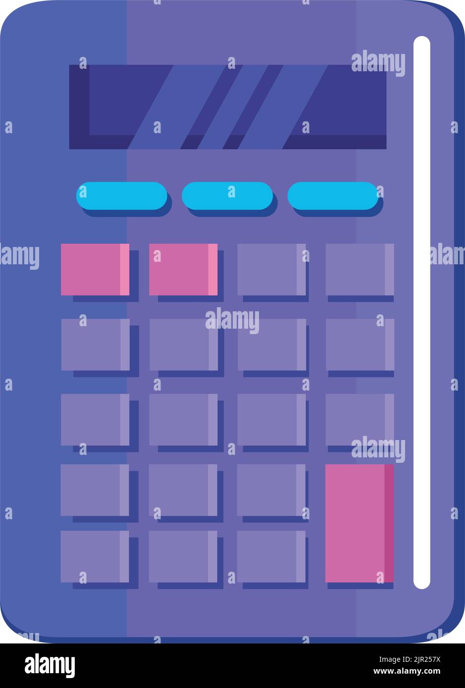 calculator math device Stock Vector Image & Art - Alamy