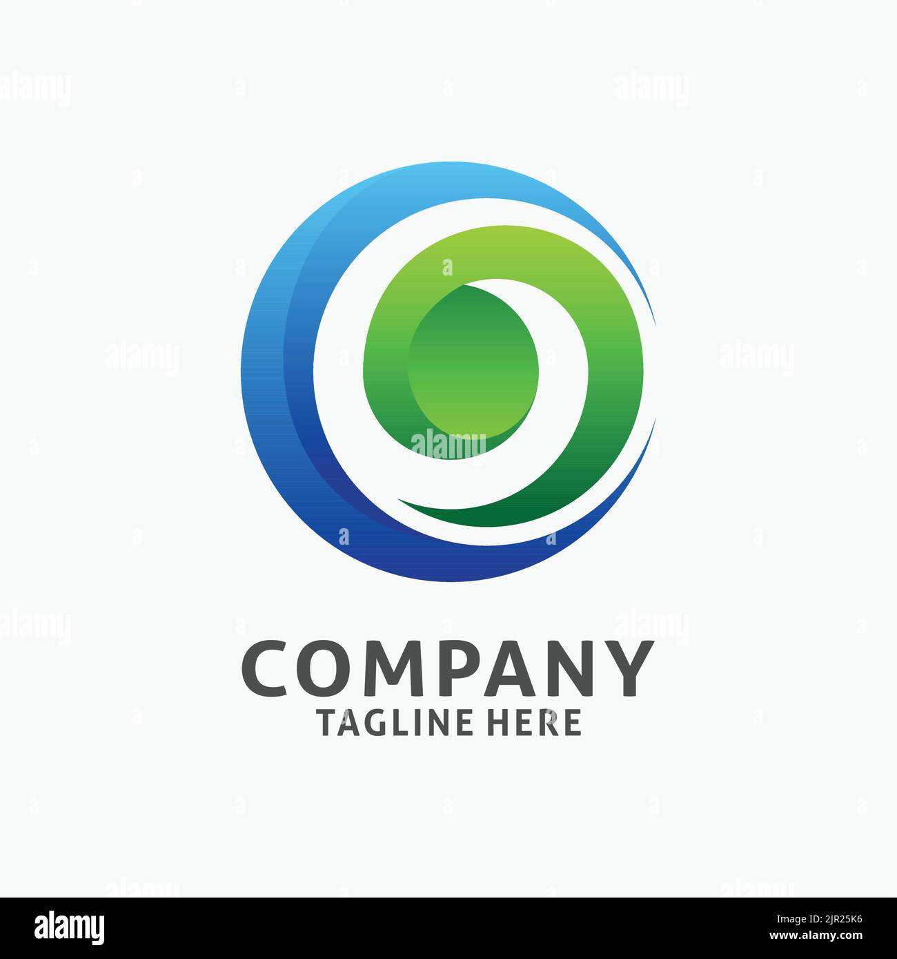 Letter O abstract logo design. circle logo inspiration Stock Vector ...