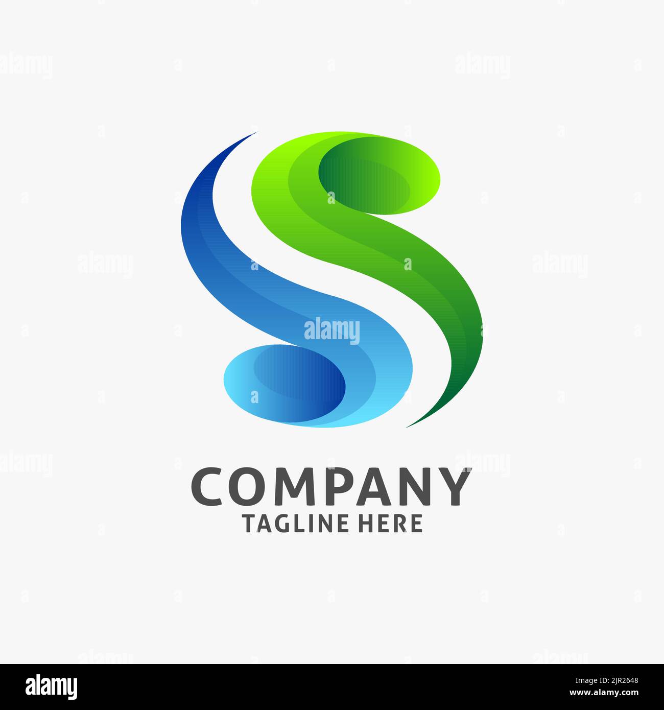Letter S unique logo design Stock Vector Image & Art - Alamy