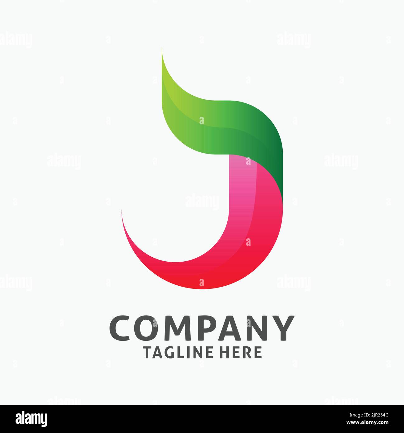 Letter J unique logo design Stock Vector Image & Art - Alamy