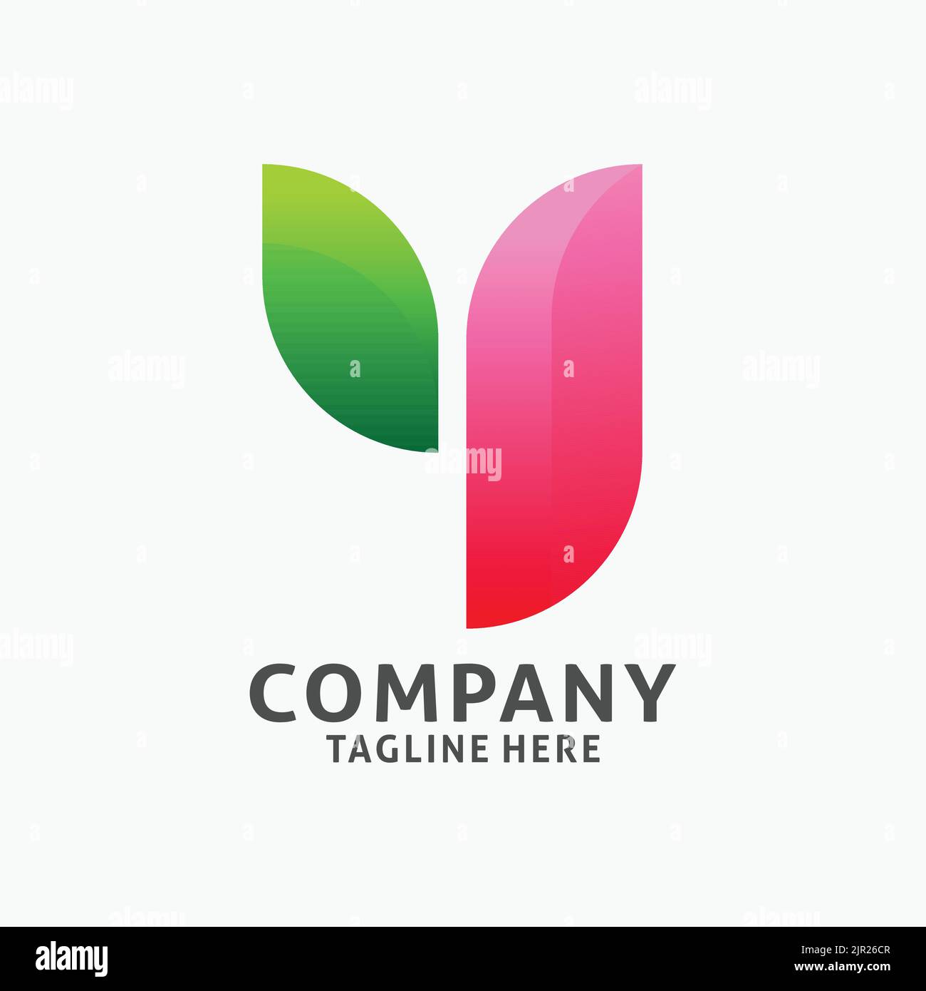 Y colors logo Cut Out Stock Images & Pictures - Alamy