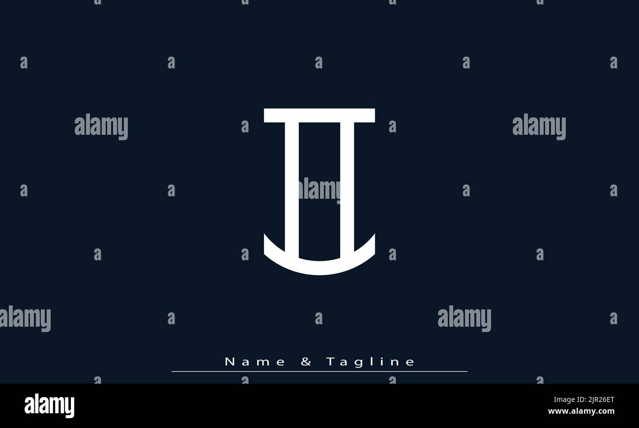 Alphabet letters Initials Monogram logo II Stock Vector Image & Art - Alamy