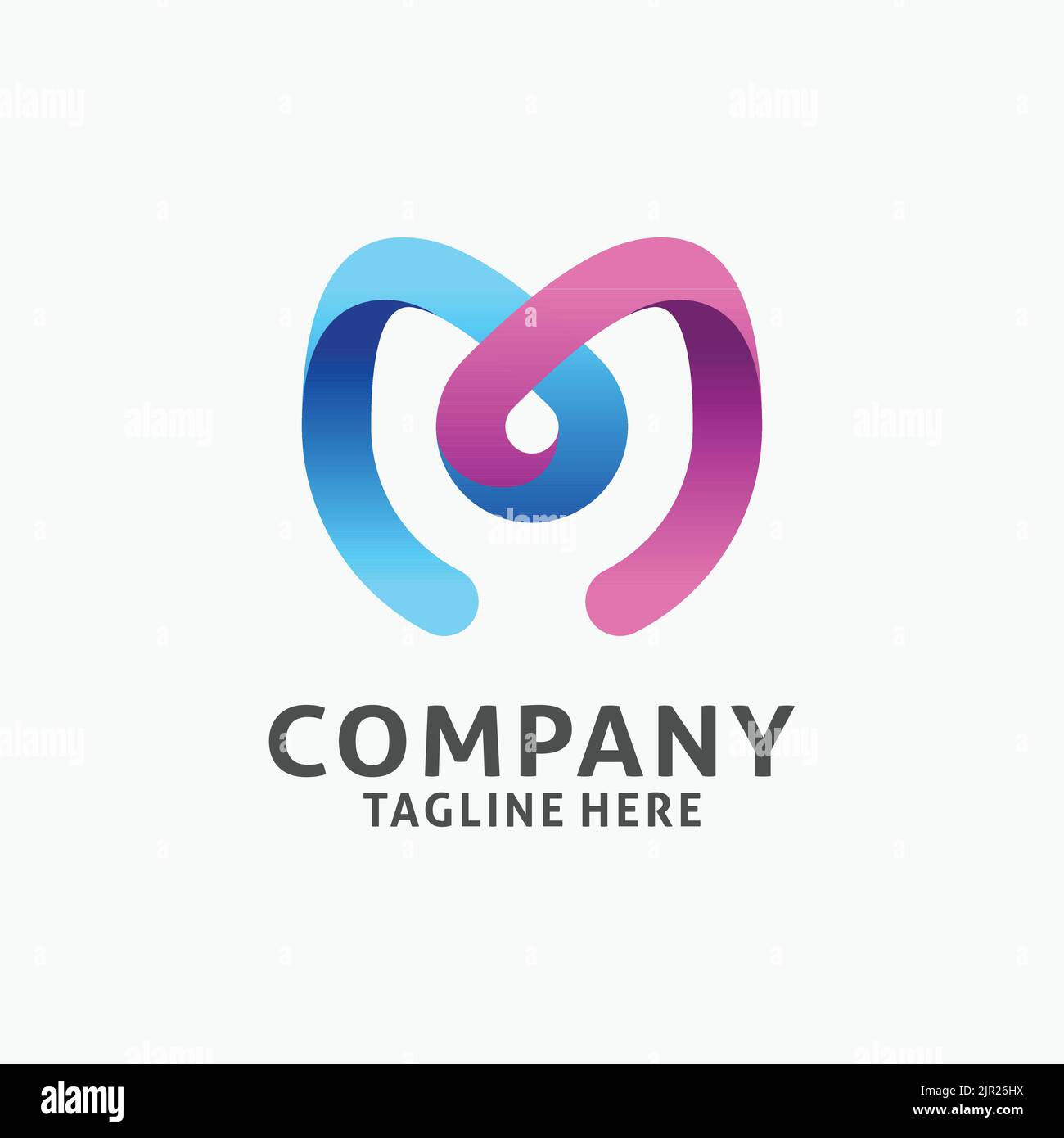 M logo design ideas hi-res stock photography and images - Alamy