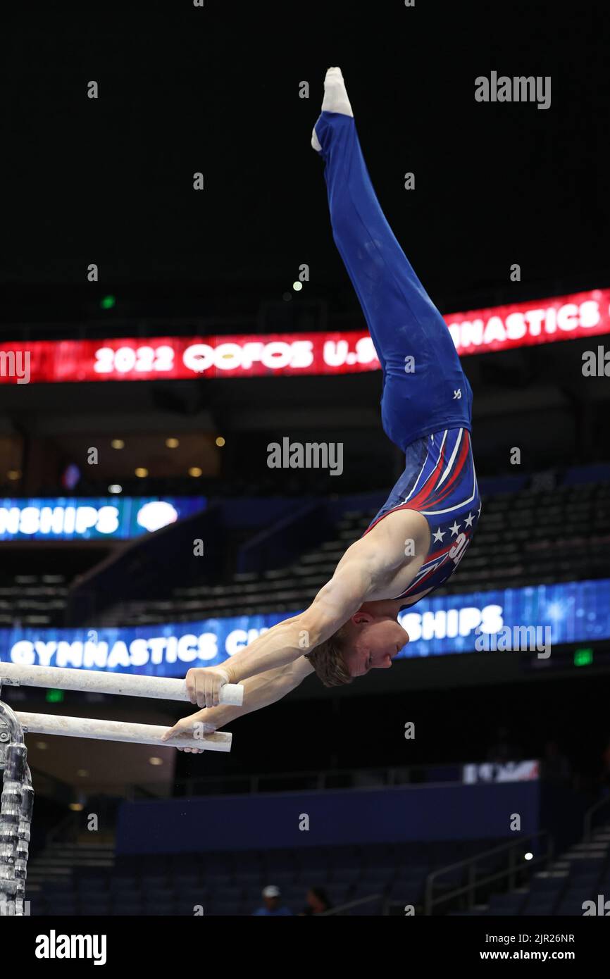 August 20, 2022: Shane Wiskus (USOPTC) competes during the senior men's ...